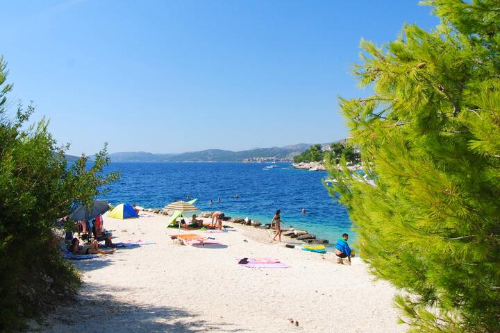 Plaża: Kava, Čiovo - Okrug Donji | Najlepsze plaże w Chorwacji ...
