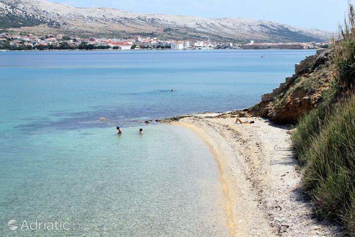 Plaža: Vodice, Pag - Pag | Najboljše plaže na Hrvaškem | Adriatic.hr