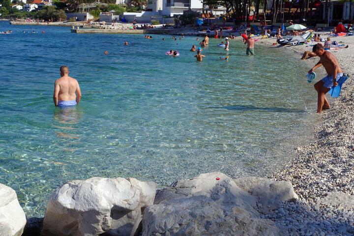 Plaża: Guje, Čiovo - Slatine | Najlepsze plaże w Chorwacji | Adriatic.hr