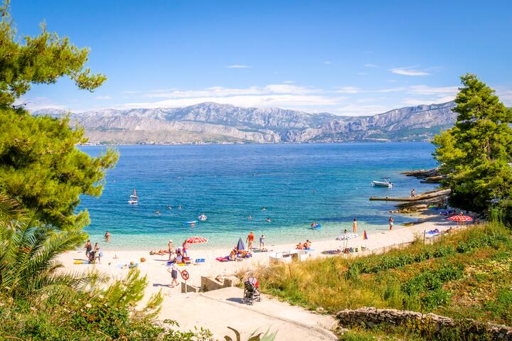 Pláž: Molo Lozna, Brač - Postira | Najlepšie pláže v Chorvátsku ...